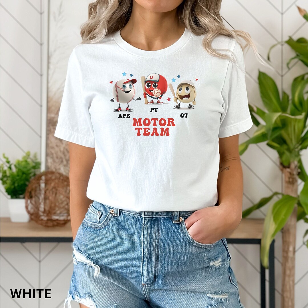 Physical Therapy Motor Team Shirt, APE Shirt, PT Shirt, OT Shirt ...