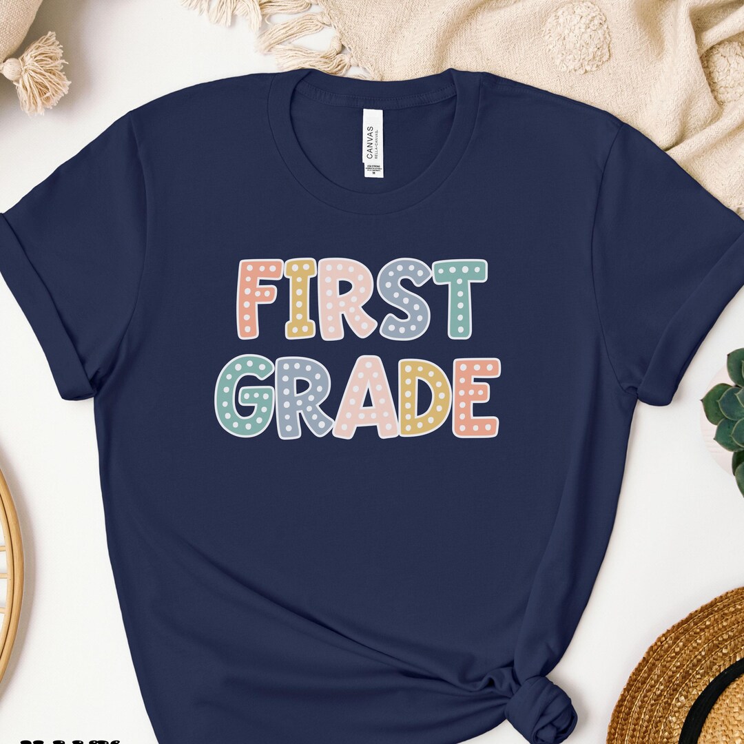 First Grade Teacher Shirt, 1st Grade Teacher Shirt, New 1st Grade ...