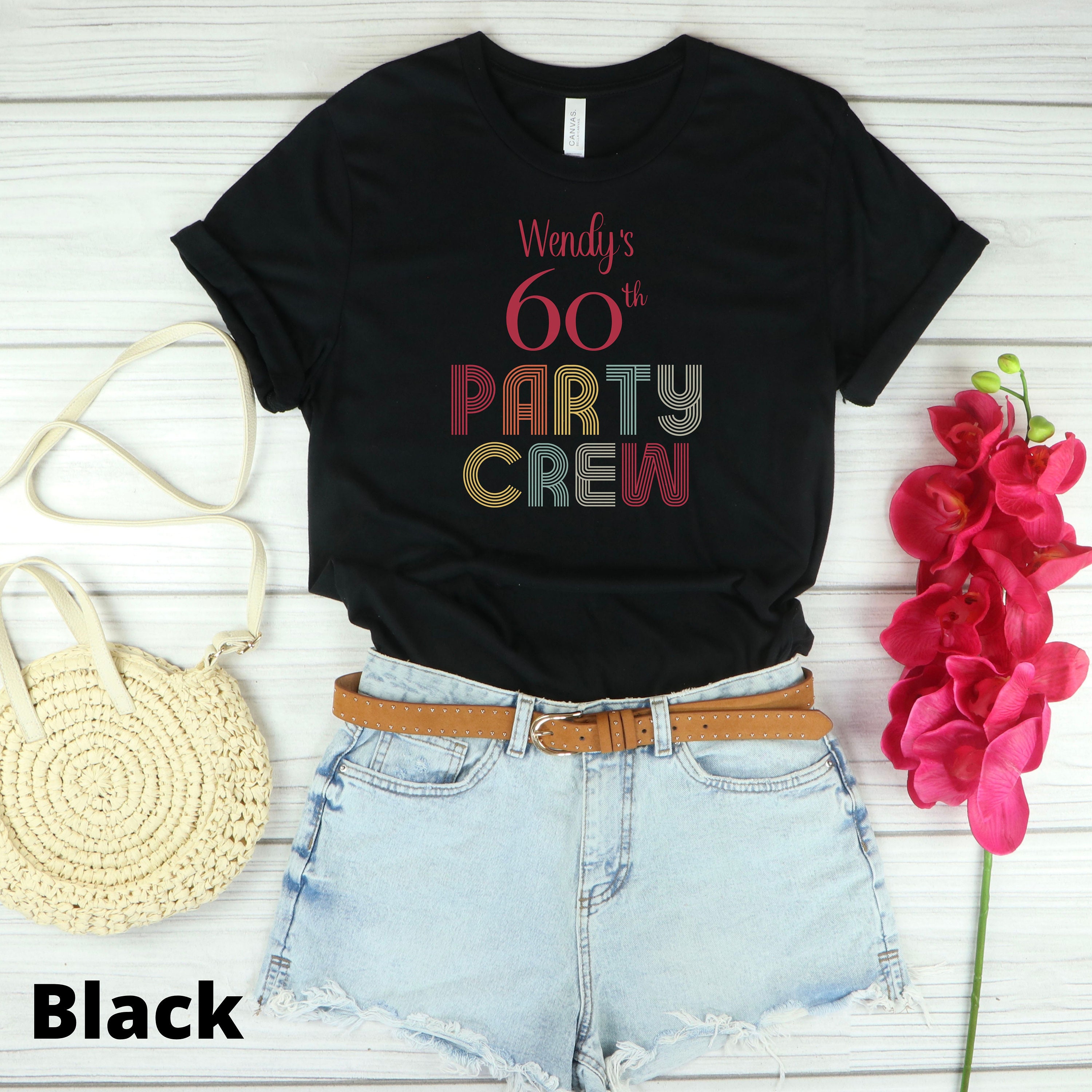 60th Birthday Party Shirts Custom Personalized 60th Birthday - Etsy