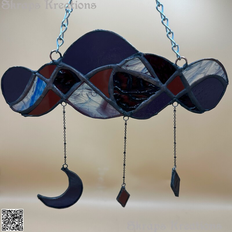 Stained Glass Cloud - Etsy