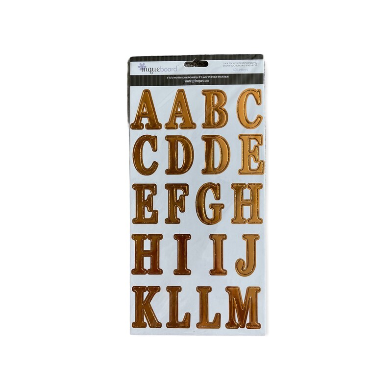 Chipboard Letters - Etsy