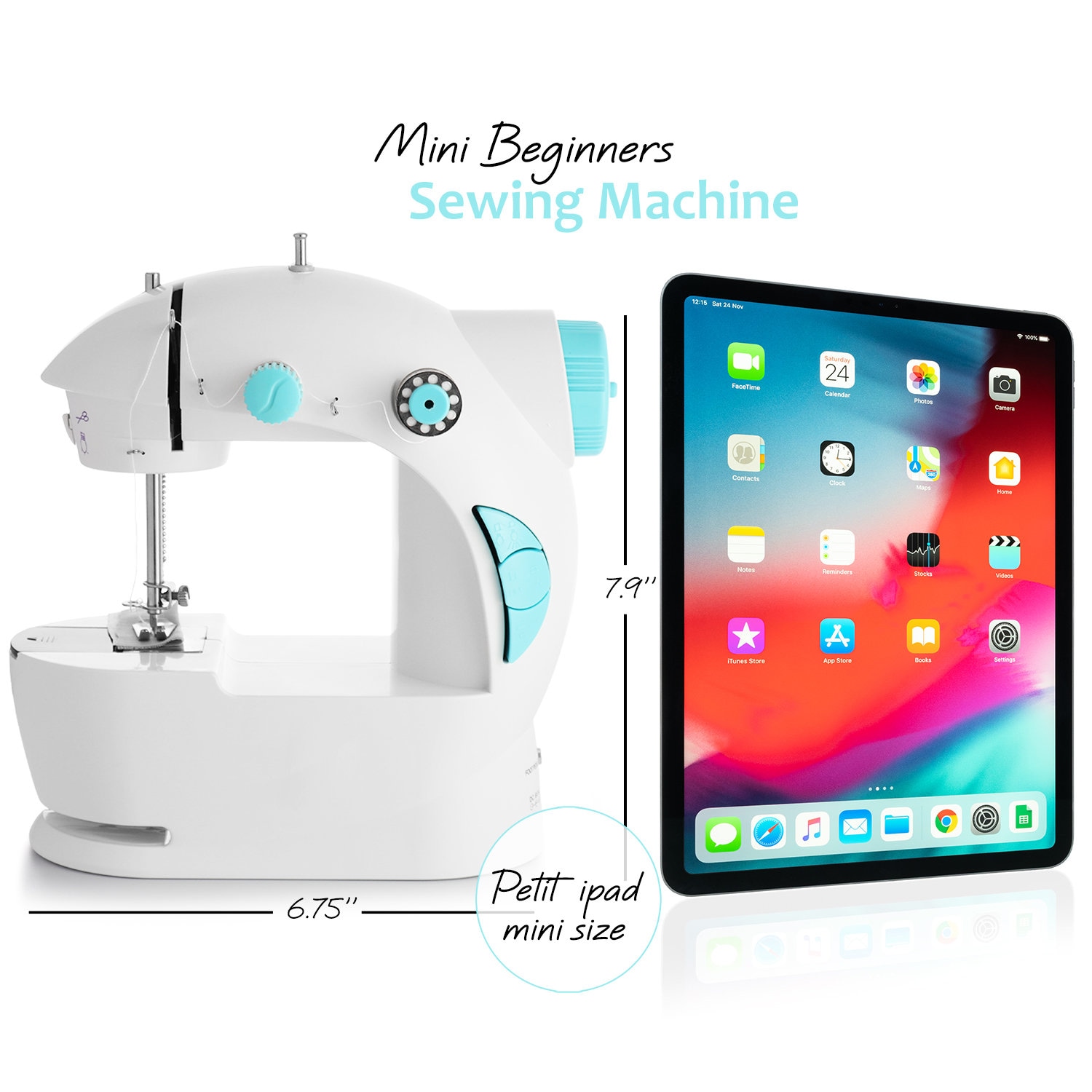 Portable Electric Mini Sewing Machine Kit for Beginners Kids - Etsy