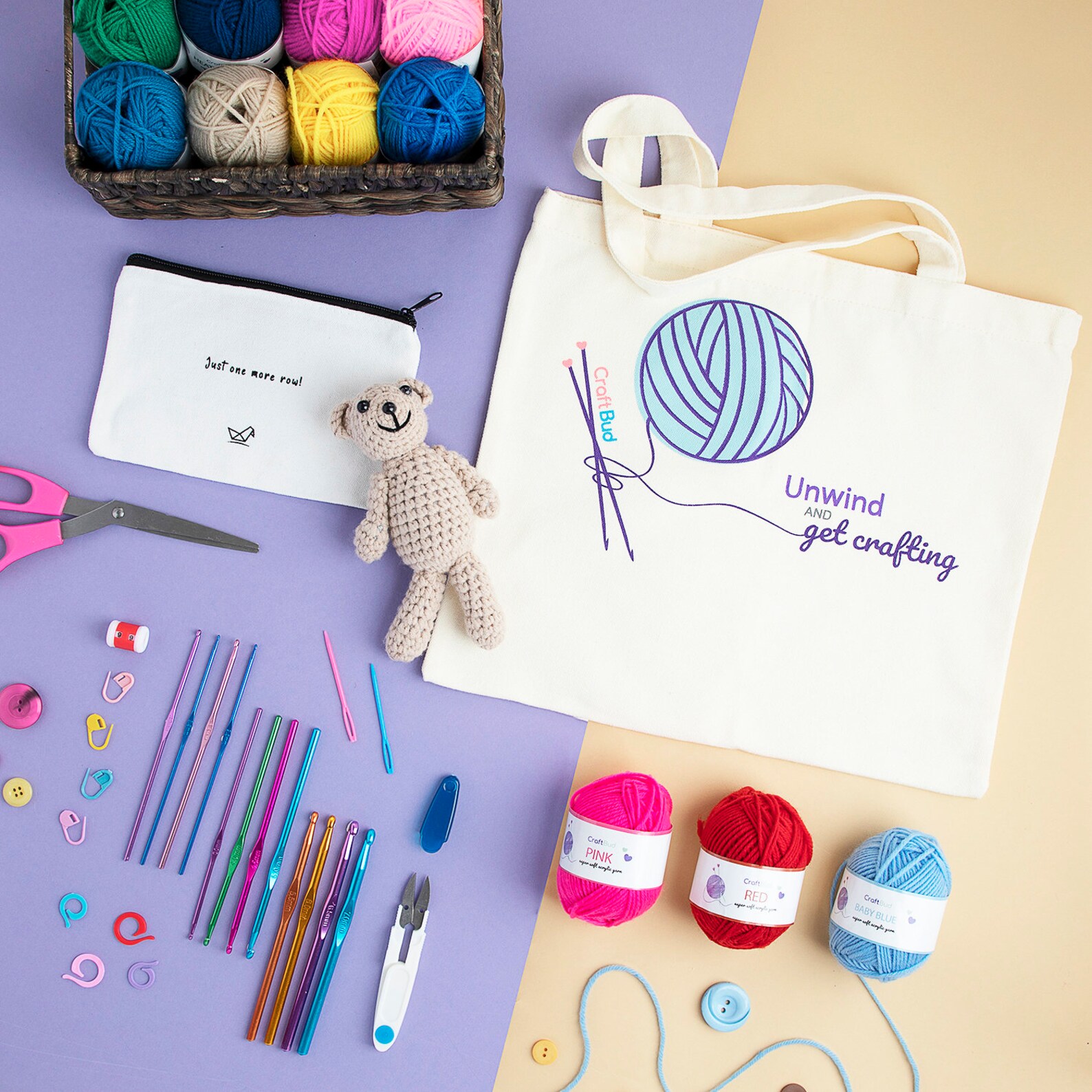 DIY Mini Crochet Kit beginner's Crochet Kit for All Ages - Etsy