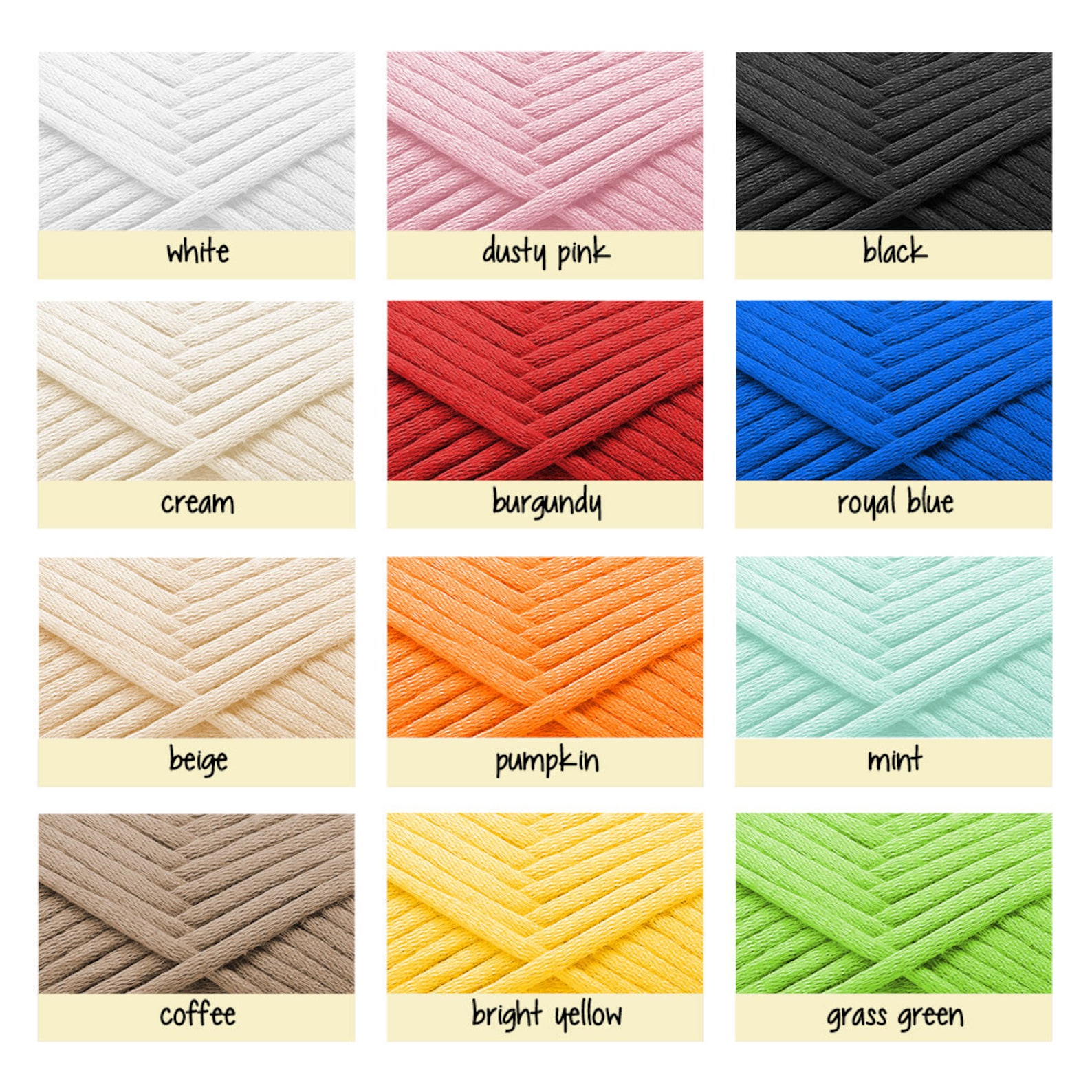Soft Yarn for Crocheting–crochet & Knitting Yarn, Beginner Yarn With ...