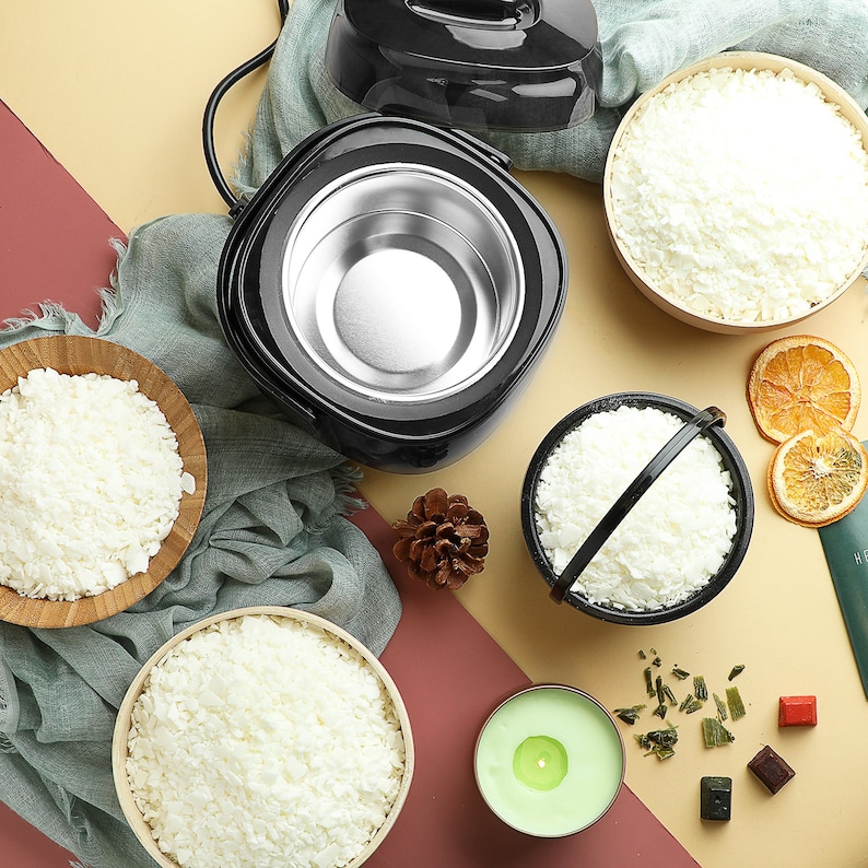 DIY Candle Making Electric Melting Pot for Wax Candle Making, Electric ...