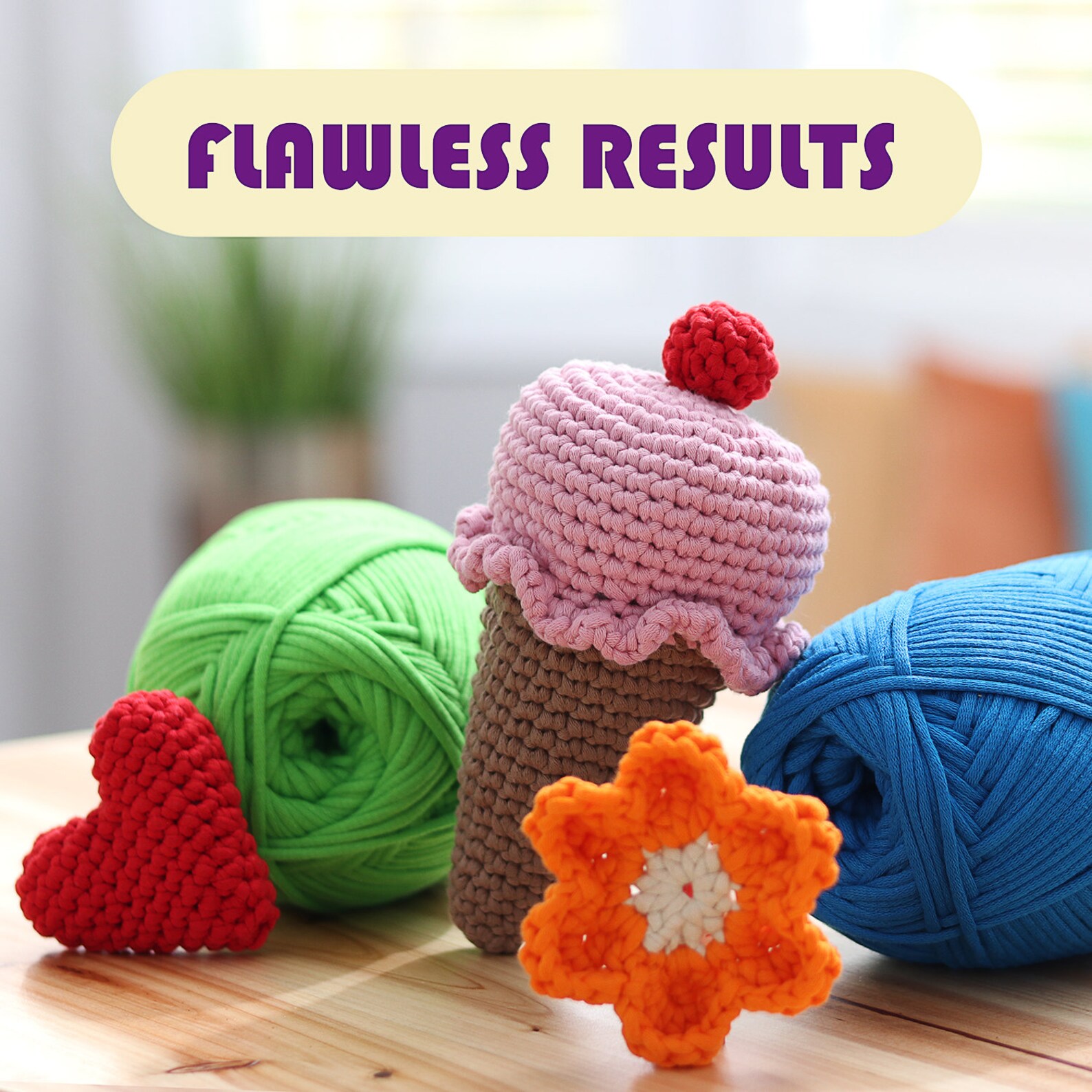 Soft Yarn for Crocheting–crochet & Knitting Yarn, Beginner Yarn With ...