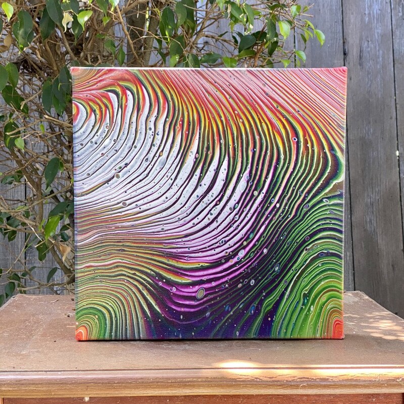 Painted Tree Rings - Etsy