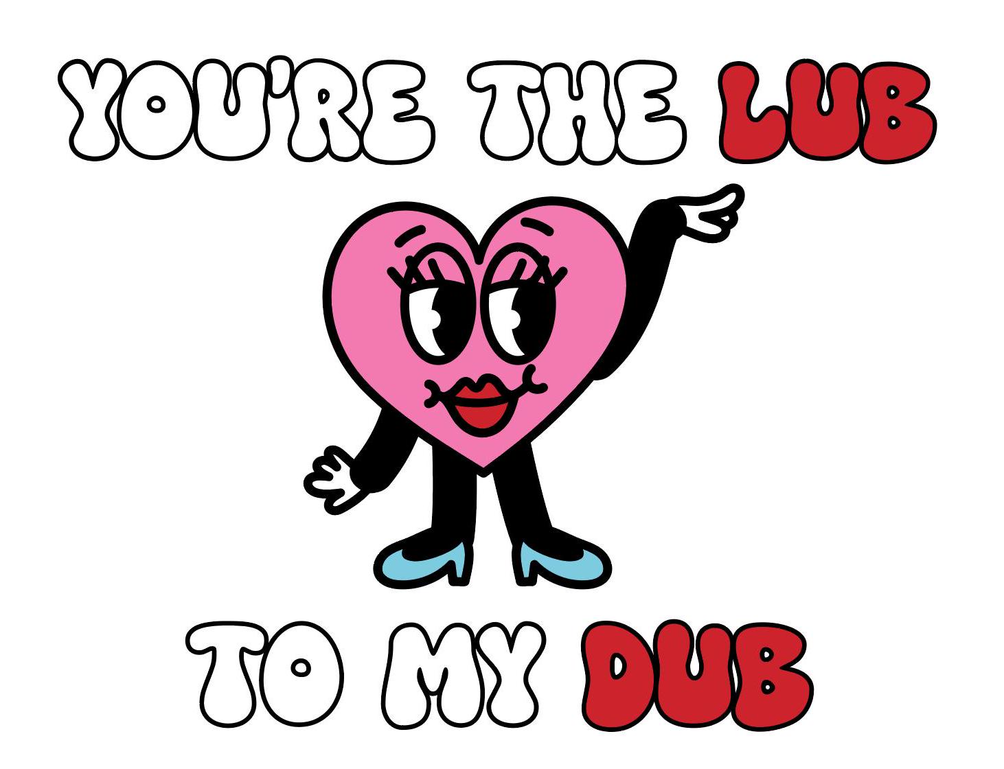 You're the Lub to My Dub SVG Digital Download Groovy Valentine Nurse ...