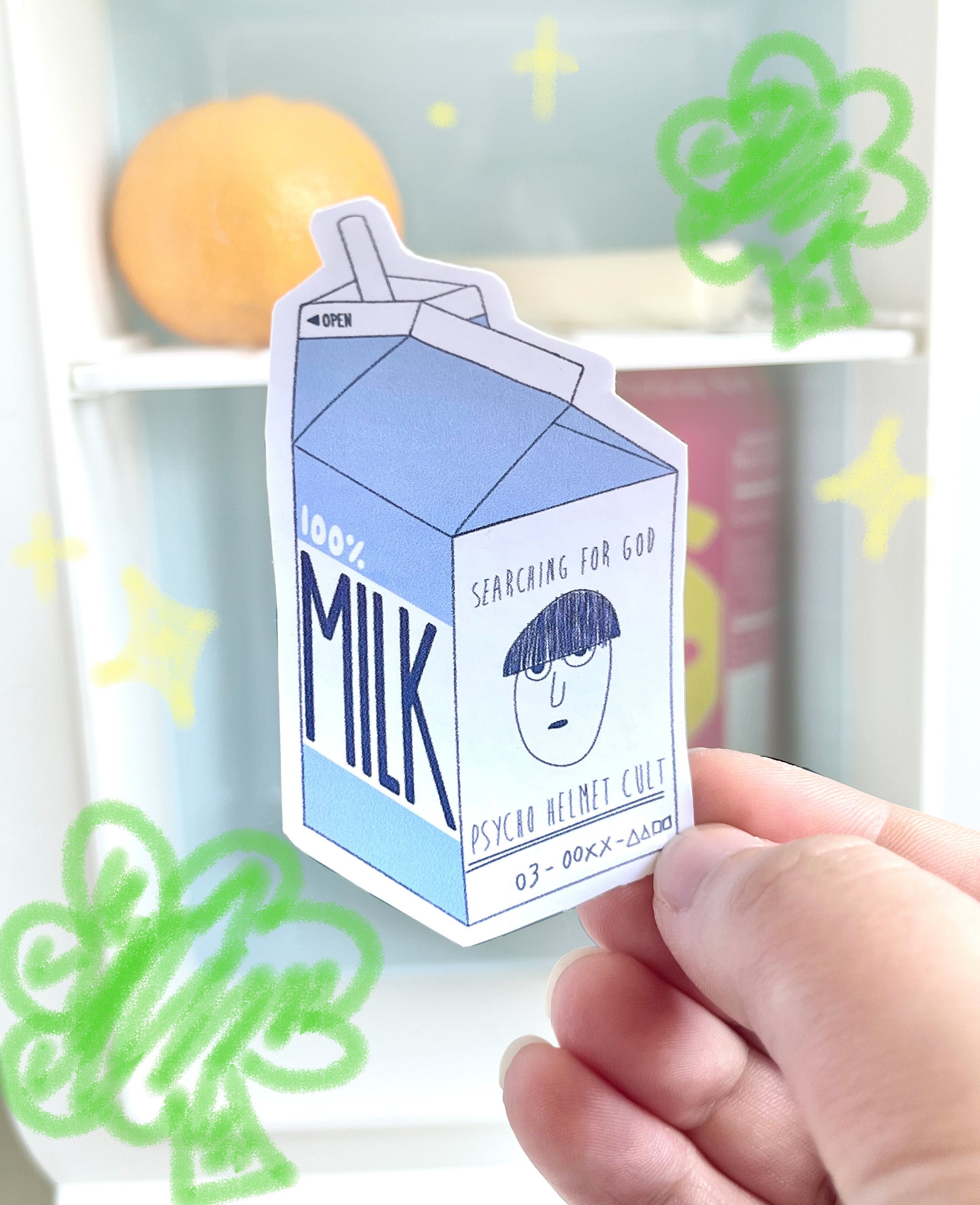 Psycho Helmet Sticker - Etsy