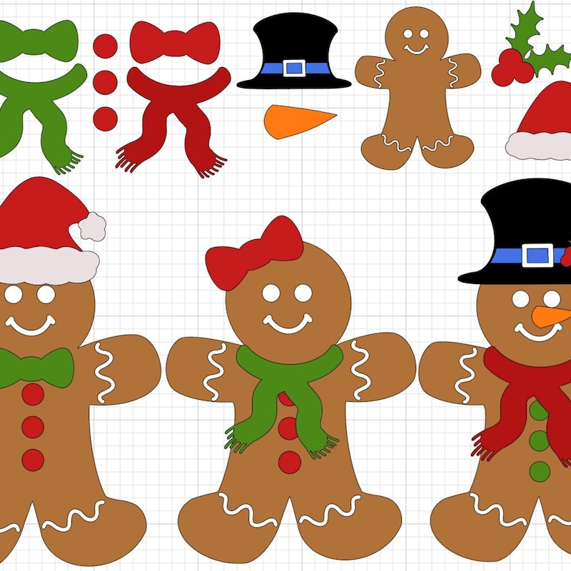 Gingerbread House Scarf - Etsy