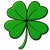 Four Leaf Clover- Instant Digital Download, SVG, PNG, JPG Files, Hand ...
