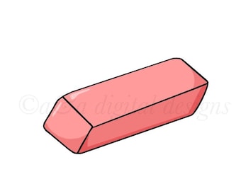 Pink Eraser Clipart