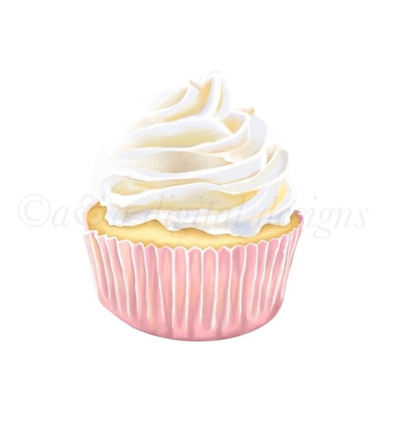 Yellow Cupcake Clipart