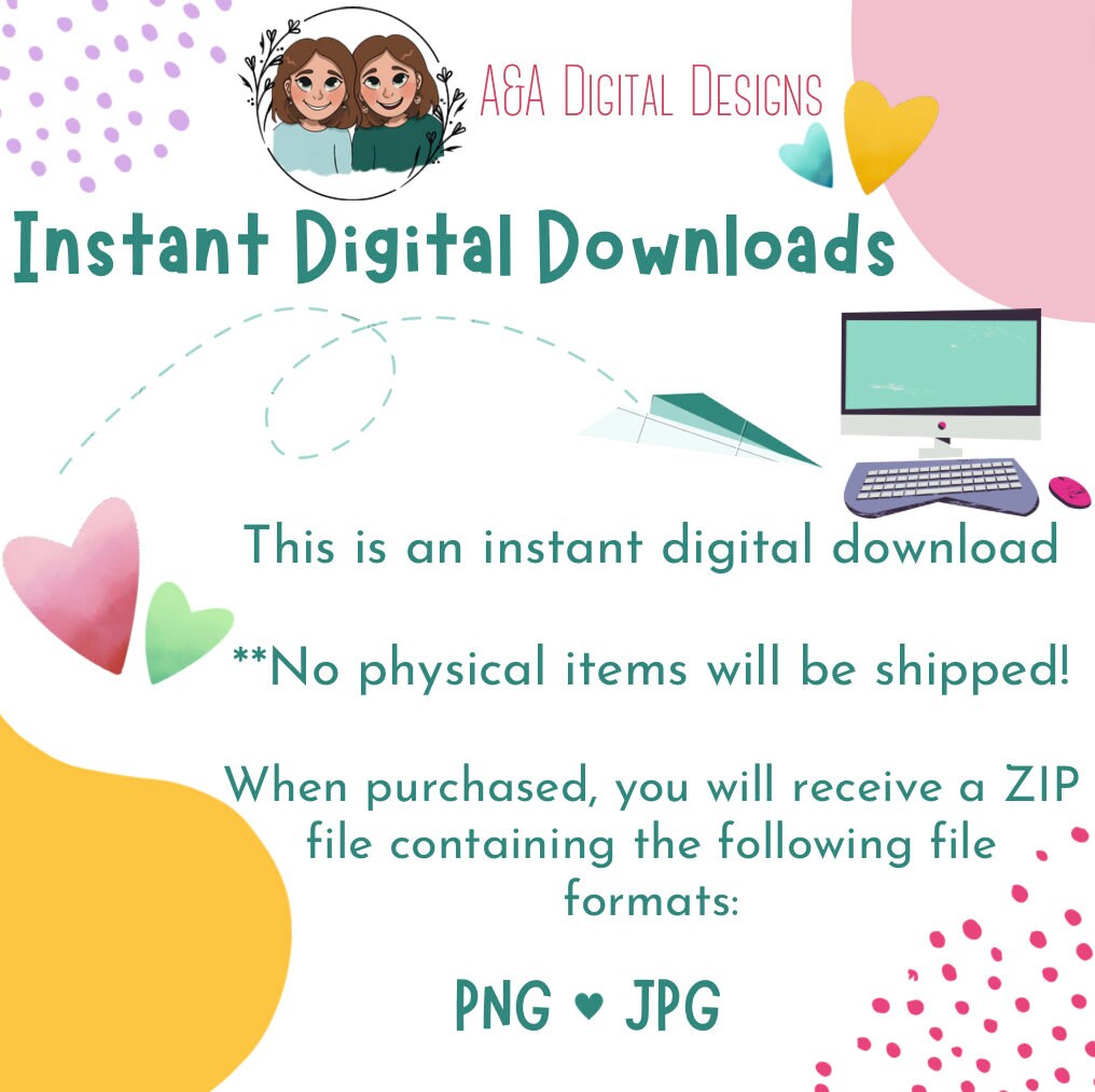 School Supplies Instant Digital Download, School Clipart, Back to ...