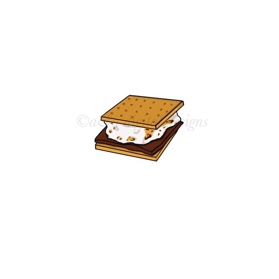 S'more Instant digital download PNG JPG SVG files | Etsy