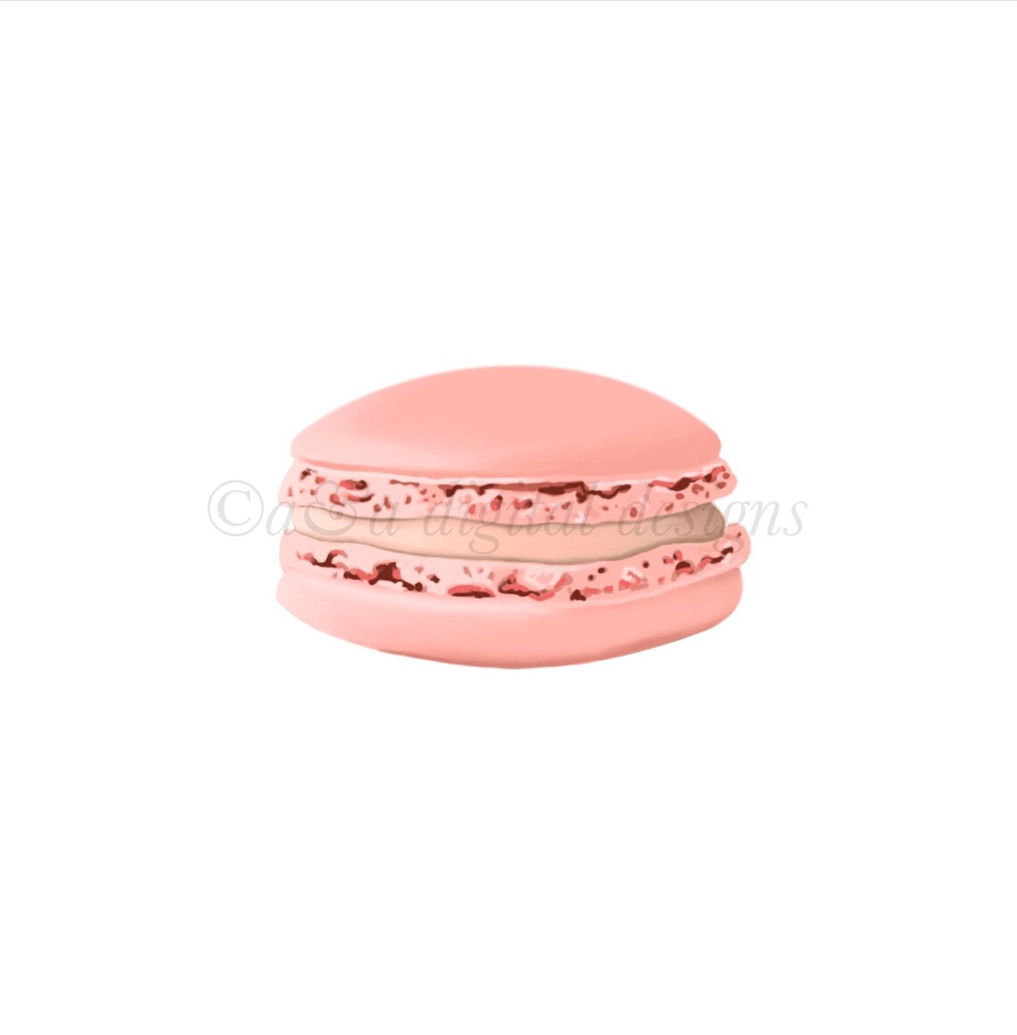 Realistic French Macarons- Instant Digital Download, PNG, JPG Files ...