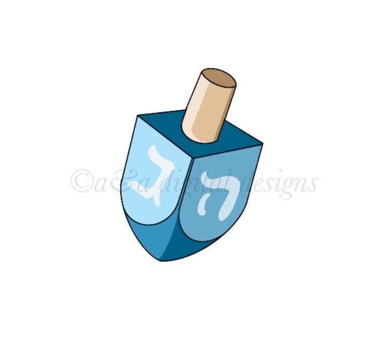 Clipart Of Dreidels