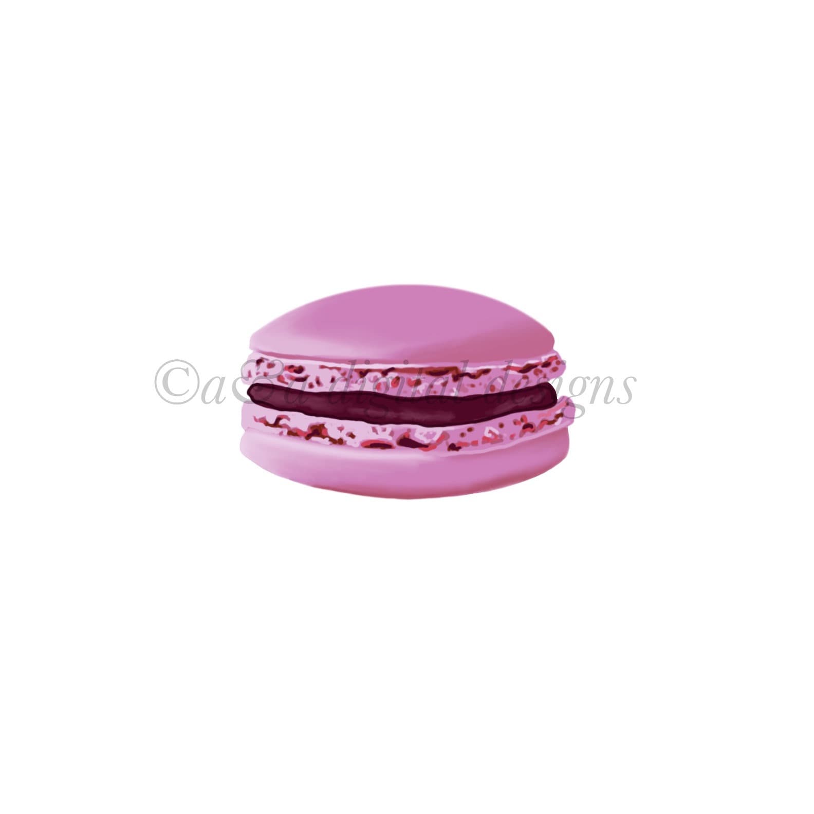 Realistic French Macarons- Instant Digital Download, PNG, JPG Files ...