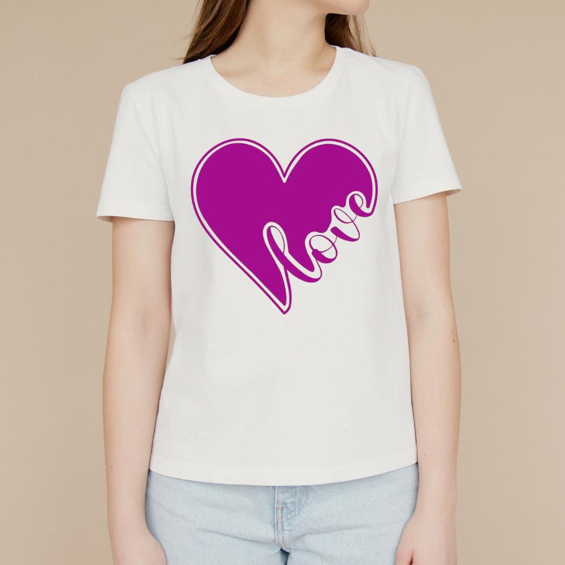 Valentine -love Heart Filled SVG Cut File - Heart Clip Art - Svg - Png ...