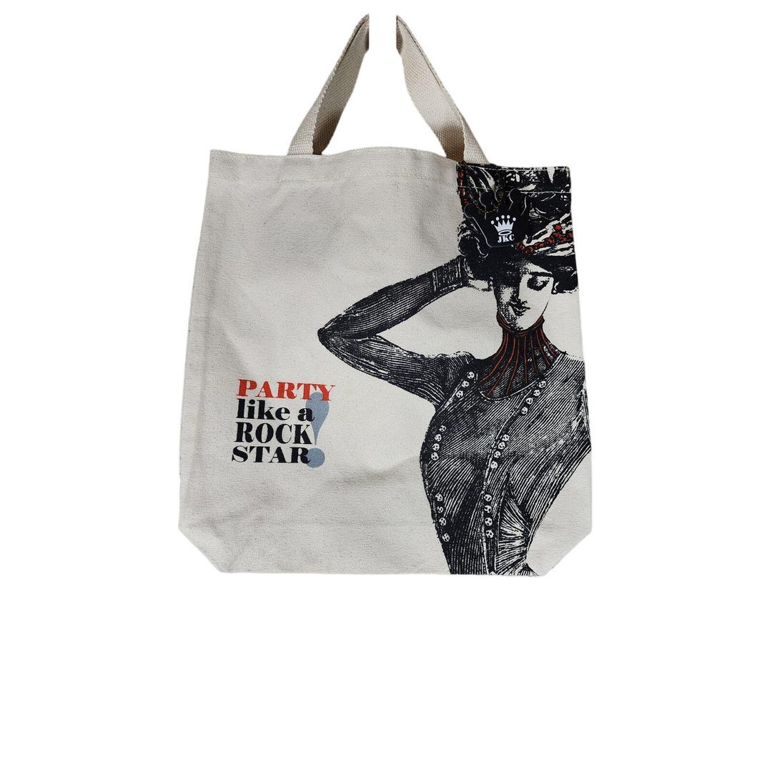 JESSICA KAGAN CUSHMAN Jkc Studio: Party Like a Rock Star Small Tote Bag ...
