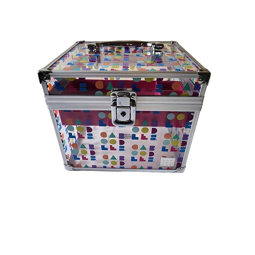 CABOODLES Clear Prima Donna Y2K Acrylic Makeup Storage Bin Lift Out ...