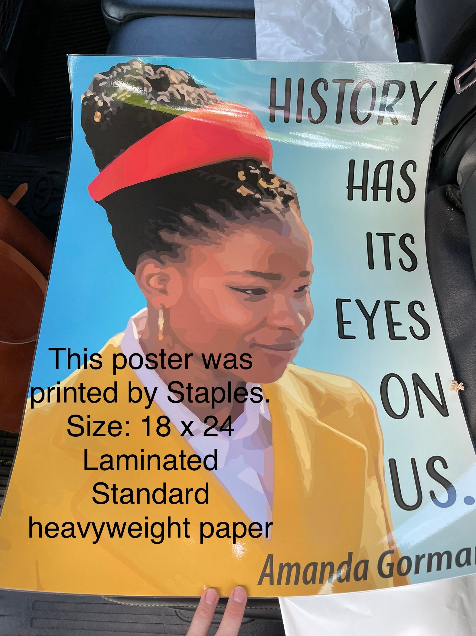 Amanda Gorman History Quote Poster digital Download - Etsy