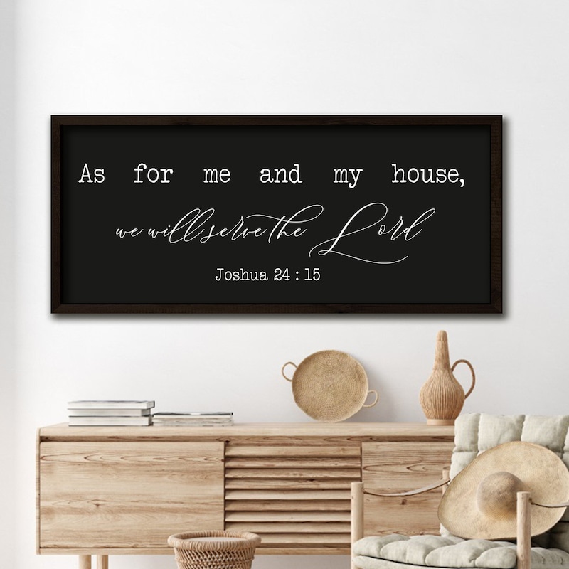 Wooden Bible Verse Sign - Etsy
