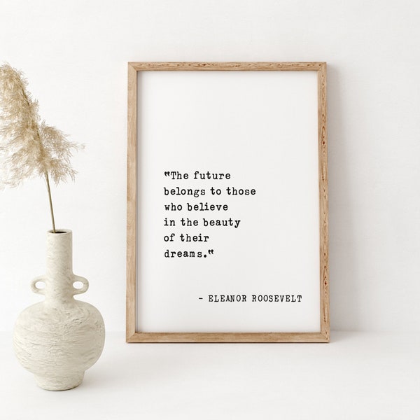 The Future Belongs - Etsy