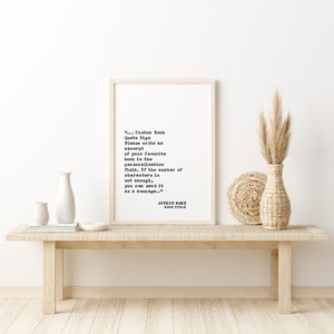 Customizable Book Page Sign , Framed Wood Signs , Signs for Home , Home ...