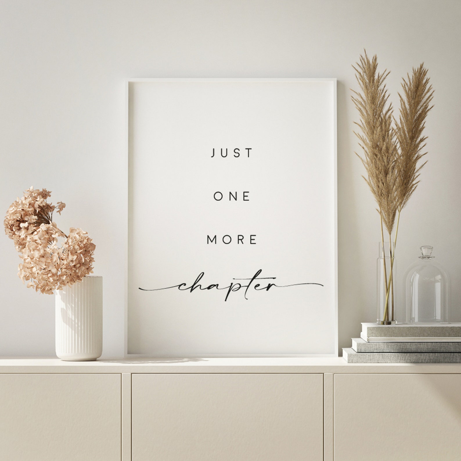 Just One More Chapter Sign | Home Decor Sign | Book Lover Home Sign ...
