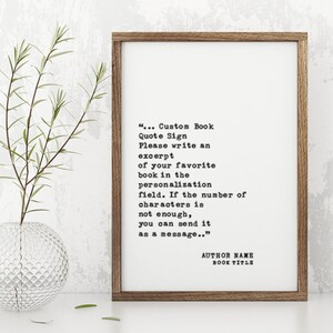 Customizable Book Page Sign , Framed Wood Signs , Signs for Home , Home ...