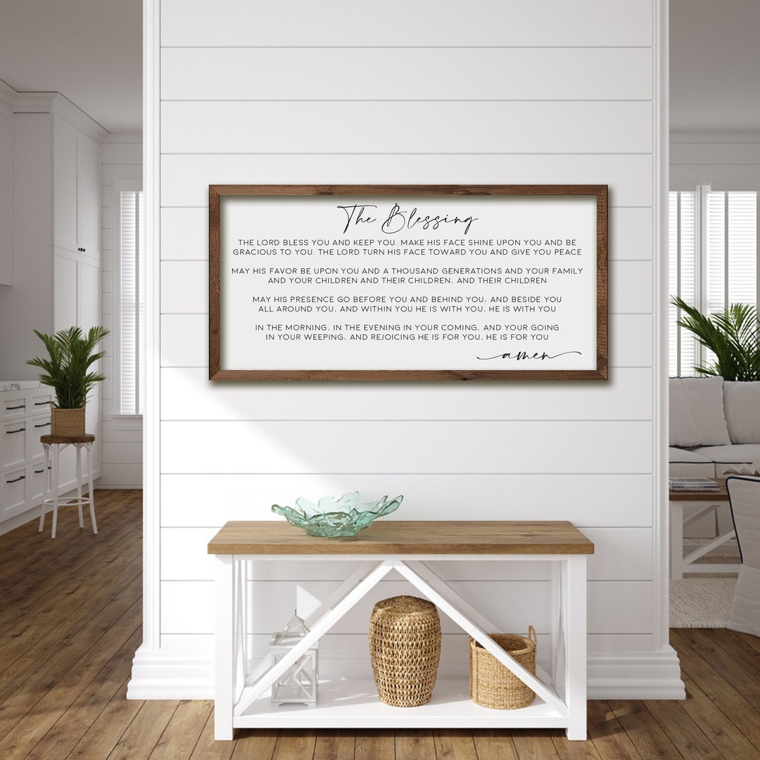 The Blessing, Song Lyrics Kari Jobe, Scripture Wood Signs, Christian ...