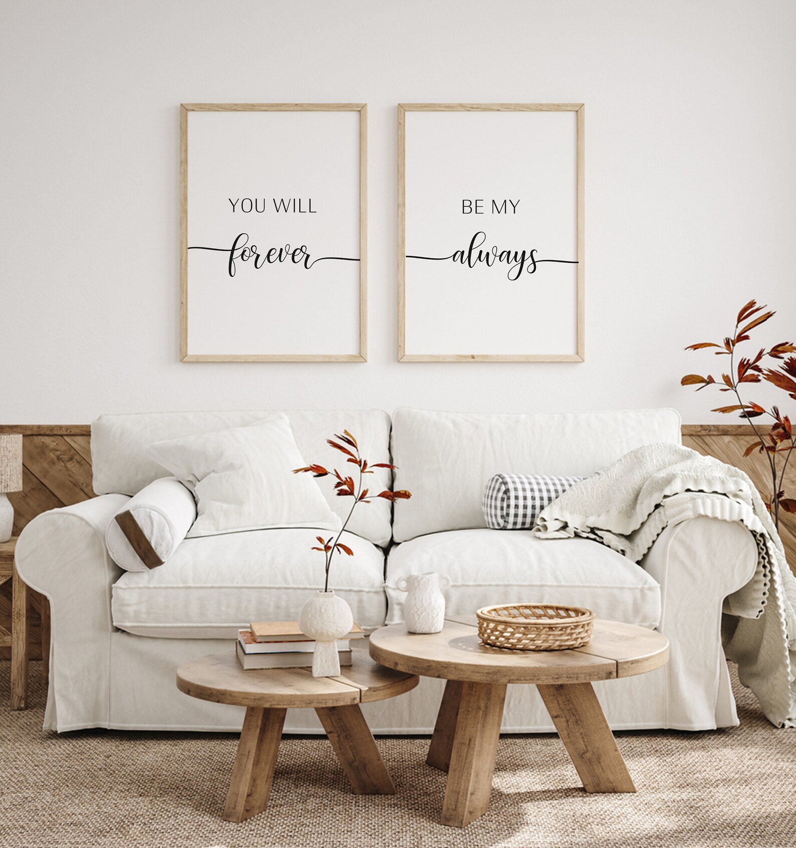 Bedroom Wall Decor Sign for Above Bed You Will Forever Be | Etsy