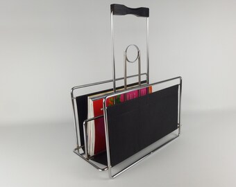Chrome Magazine Holder - Etsy