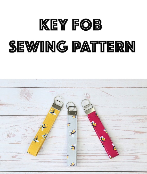 Key Fob Sewing Pattern PDF Pattern Digital File Beginners - Etsy New ...