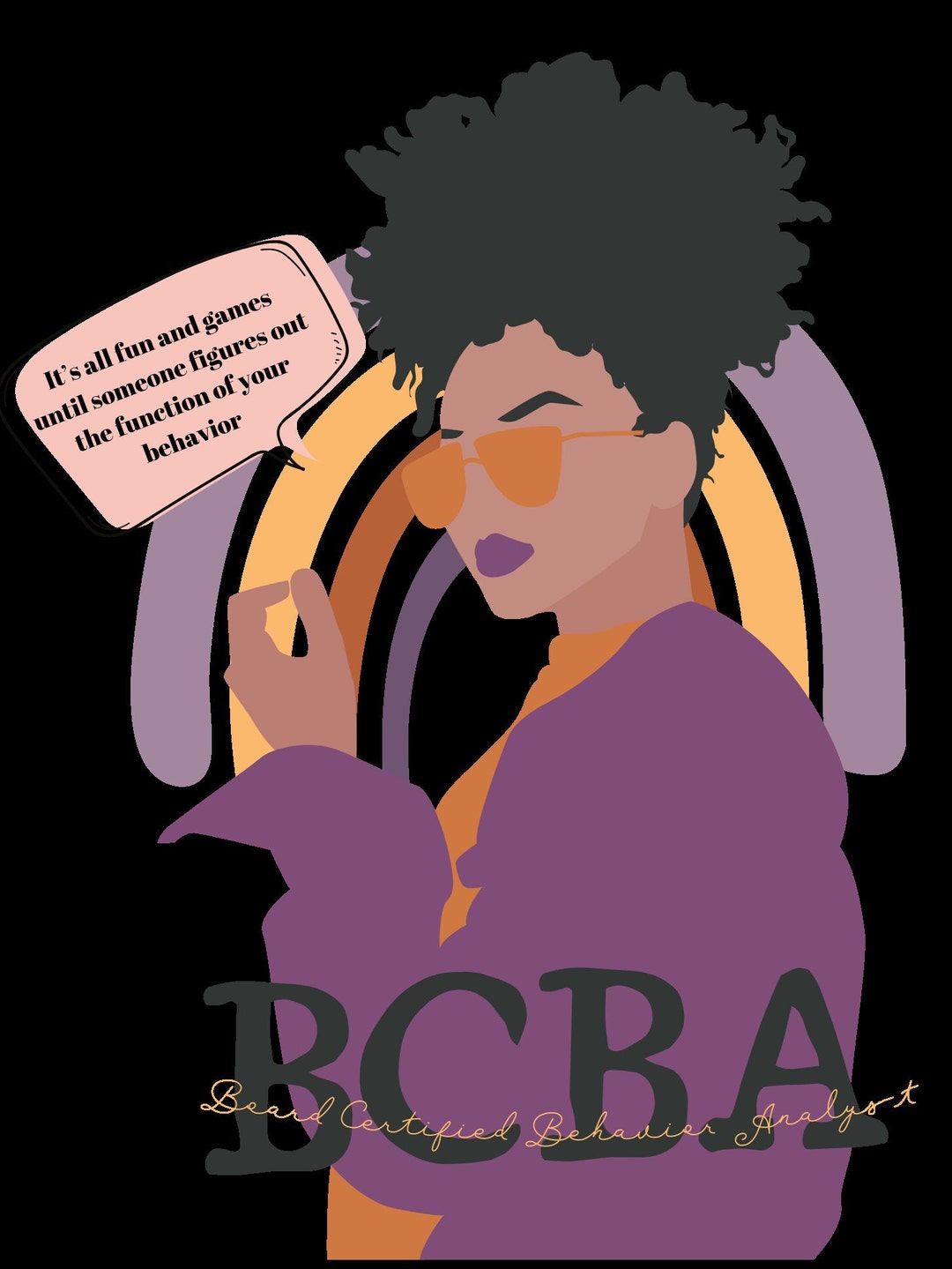 It's All Fun and Games Until... BCBA, Behavior Analyst T-shirt, Print ...