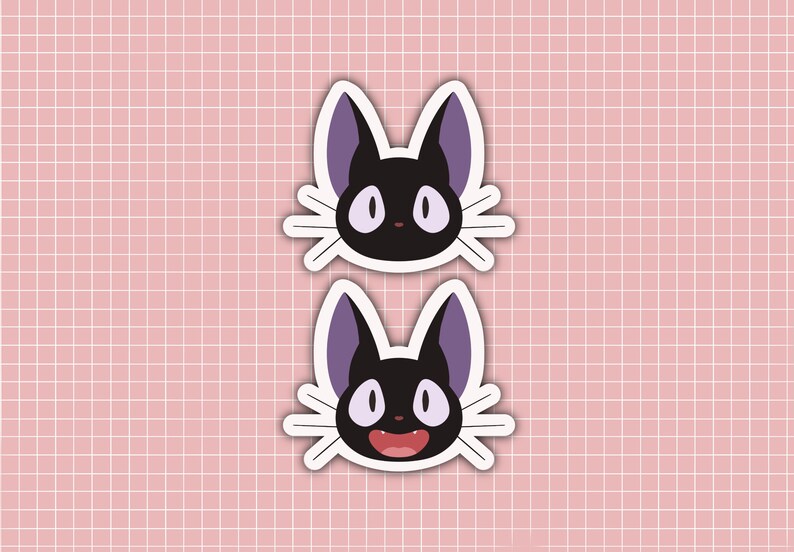Sticker Gigi Sticker Ghibli Sticker Studio Ghibli Sticker Kiki's ...