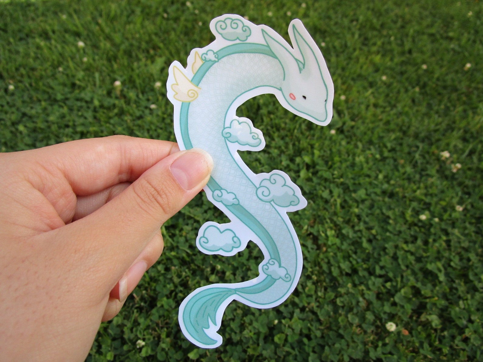 Water Dragon Sticker - Etsy