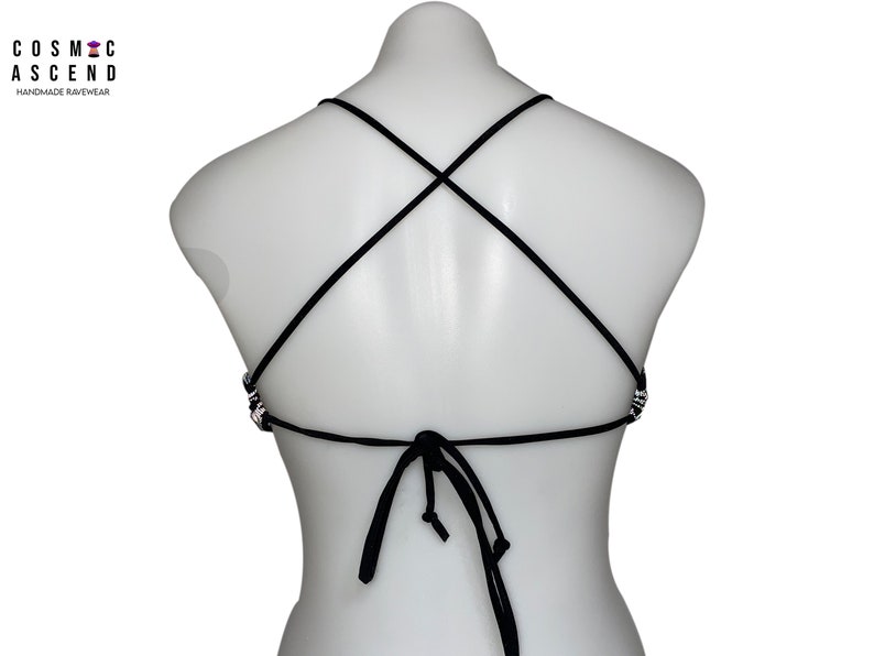 Reflective Chains 3 Line Top Rave Set Festival Set - Etsy