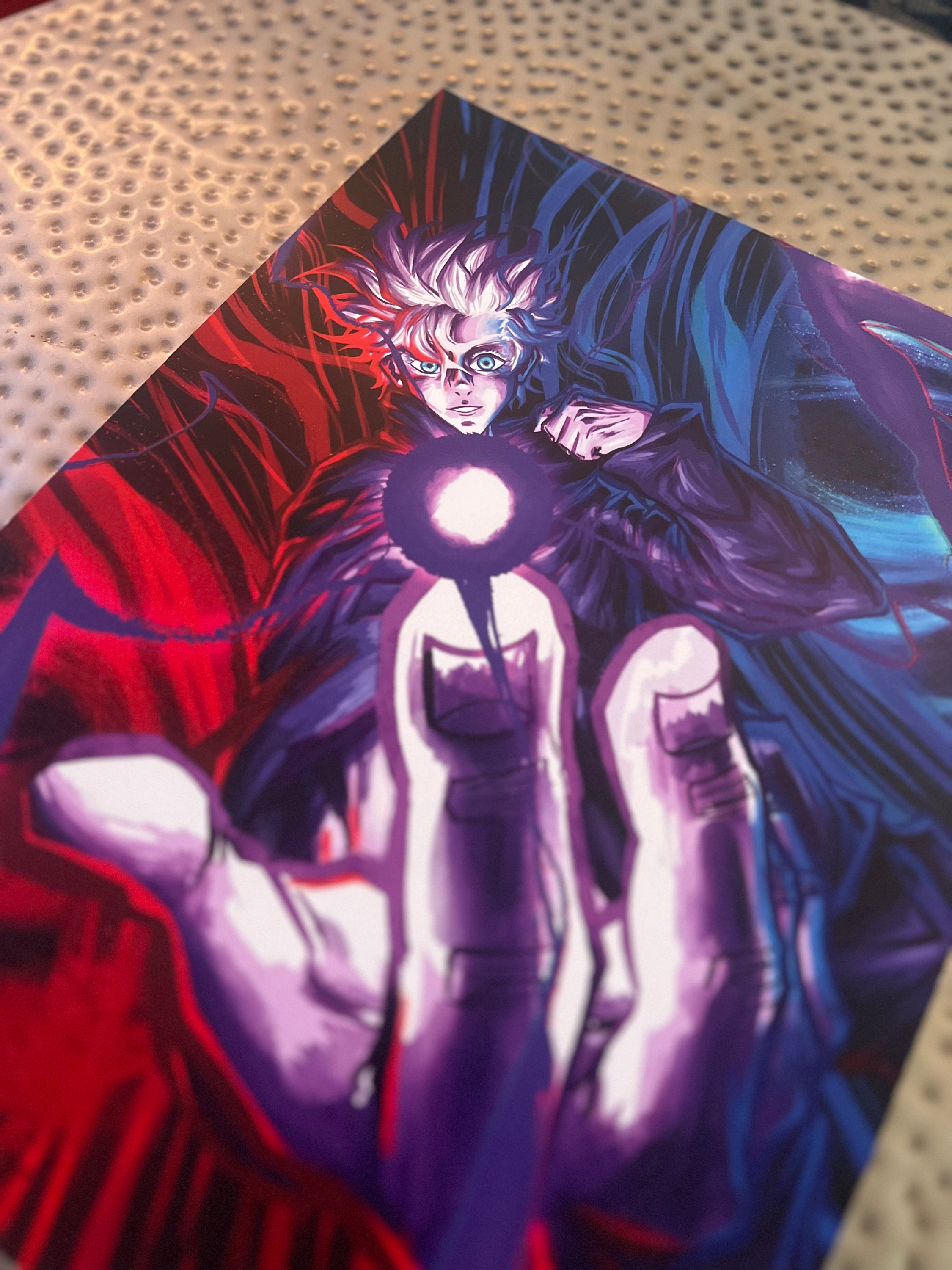 Gojo: Hollow Purple 14”x10.5” Semi Gloss Poster - Etsy