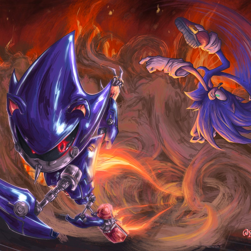 Metal Sonic Plush - Etsy