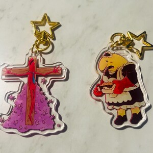 Charlie and Alan Smiling Friends 2.5” Keychains - Etsy