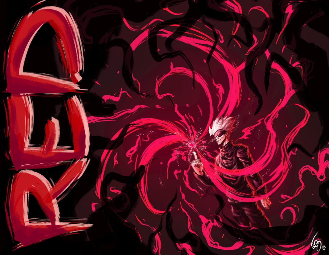 Gojo Red 14”x10.5” Semi Gloss Poster - Etsy