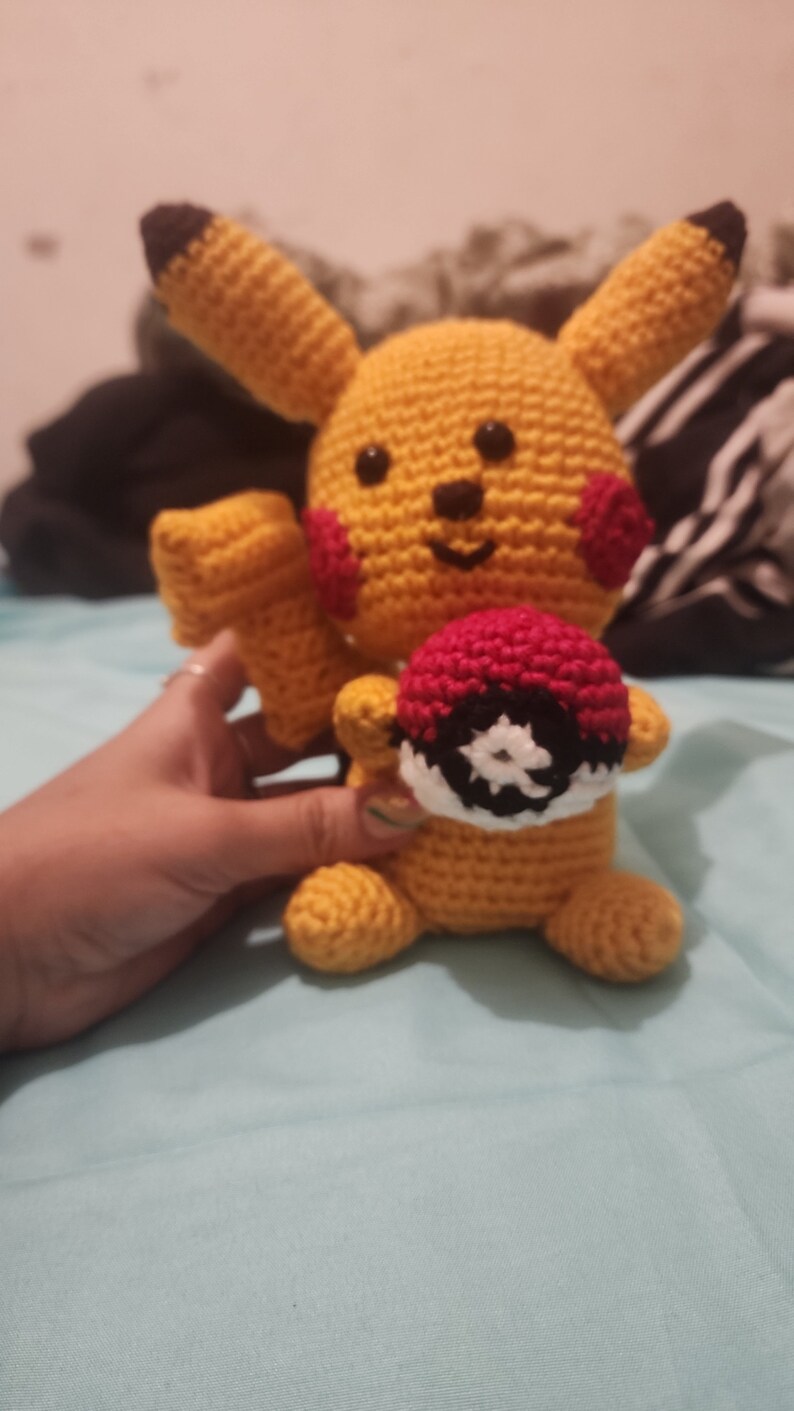 Pikachu Amigurumi - Etsy