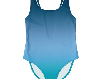Dark Blue Swimsuit | Etsy