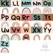 Boho Rainbow Alphabet Posters for Classroom - Etsy