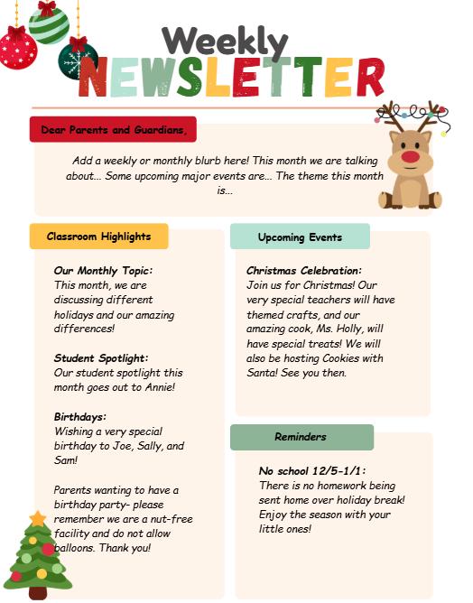 Editable Back to School Parent Newsletter Template Bundle - Etsy
