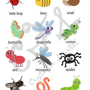 Children's Bug Hunt Activity Printable - Etsy