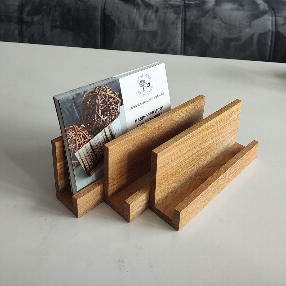 Wooden Flyer Holder for Q5 and A6 Landscape Format - Etsy