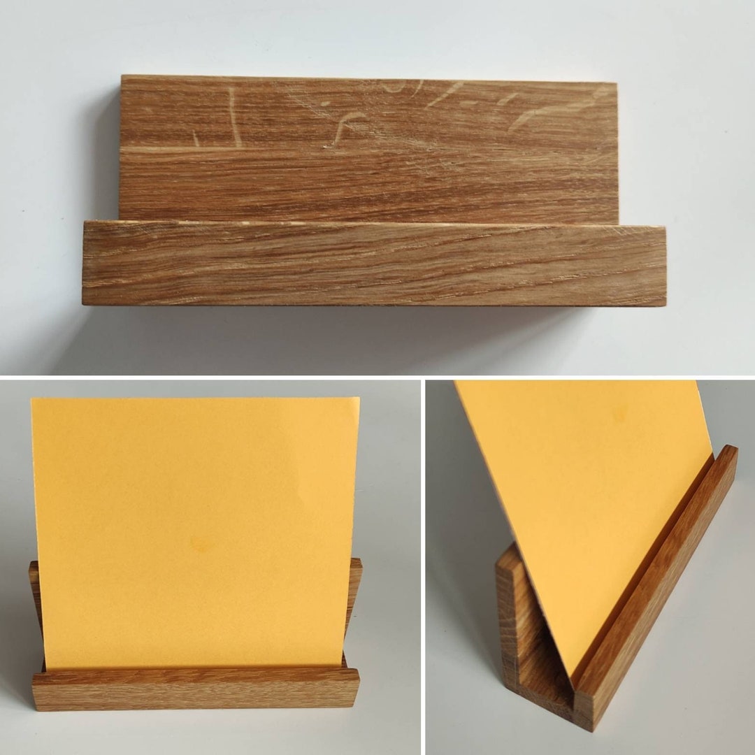 Flyer Holders All Formats in Comparison/ Stands for Flyers Made of Wood ...